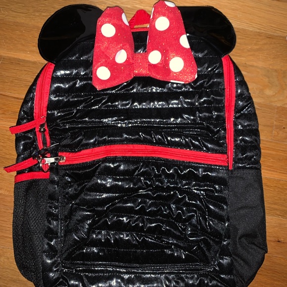 Disney | Accessories | Disney Minnie Mouse Quilted Backpack | Poshmark